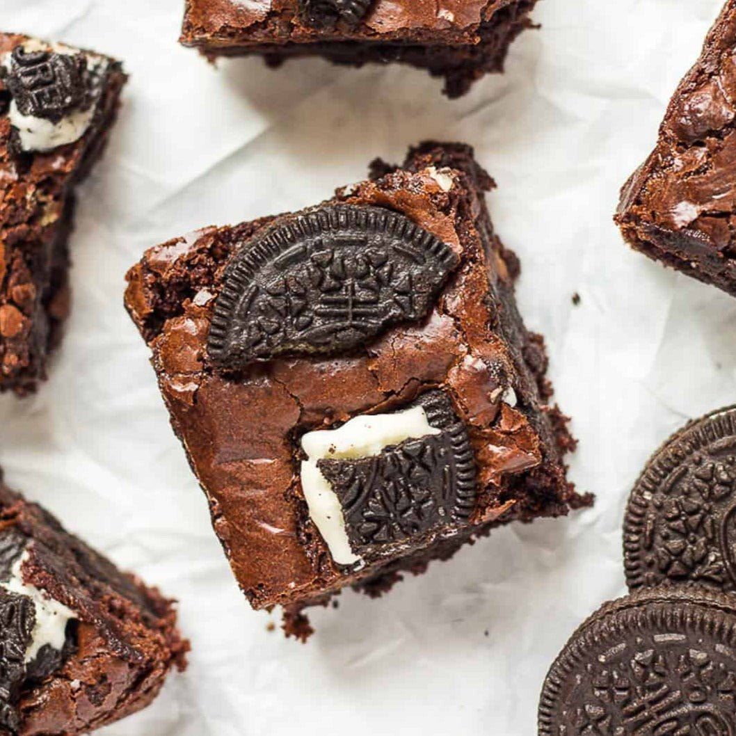 Chocolate Fudge Oreo Brownie